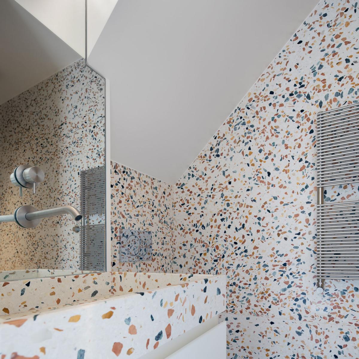 Fancy - Floor, Covering in terrazzo graniglia - Mipa Design Fancy - Floor, Covering in terrazzo graniglia - Mipa Design